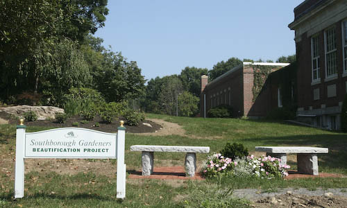 Garden party at the Southborough Library on Friday