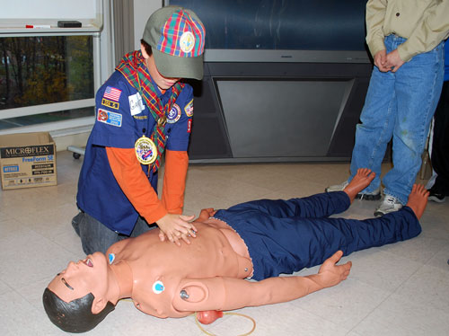 Cub Scouts learn life-saving lessons