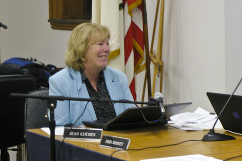Last day for Town Administrator Jean Kitchen