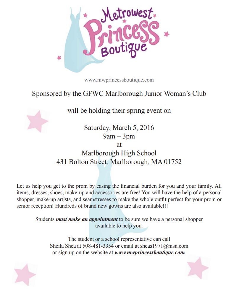Help teenage girls feel like princesses for a night - My Southborough