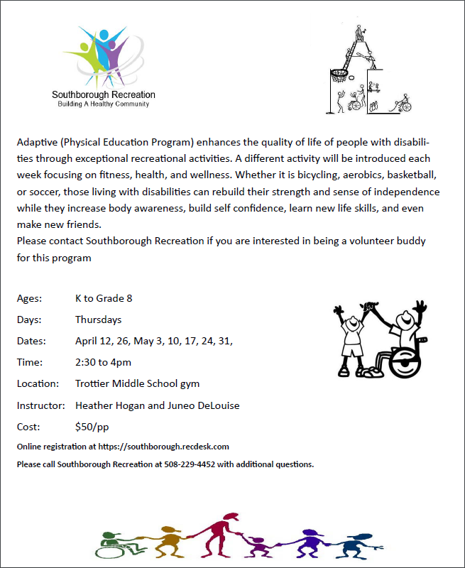 Special adaptive phys ed class: Seeking participants and volunteer ...