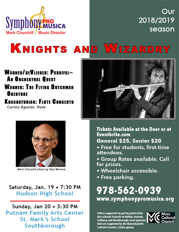 Symphony Pro Musica - Knights and Wizardry concert on Sunday - My ...
