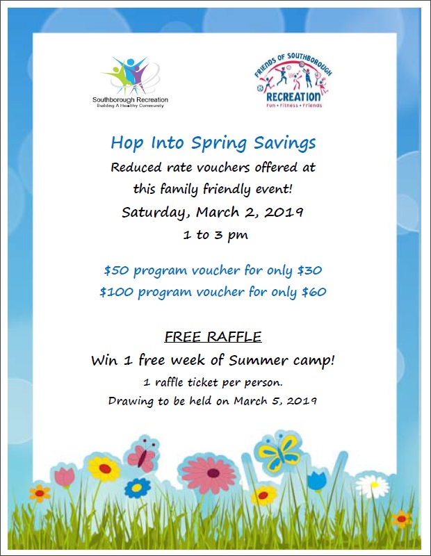 Recreation's Spring Saving Voucher Sale: Hop into Savings - March 2 ...