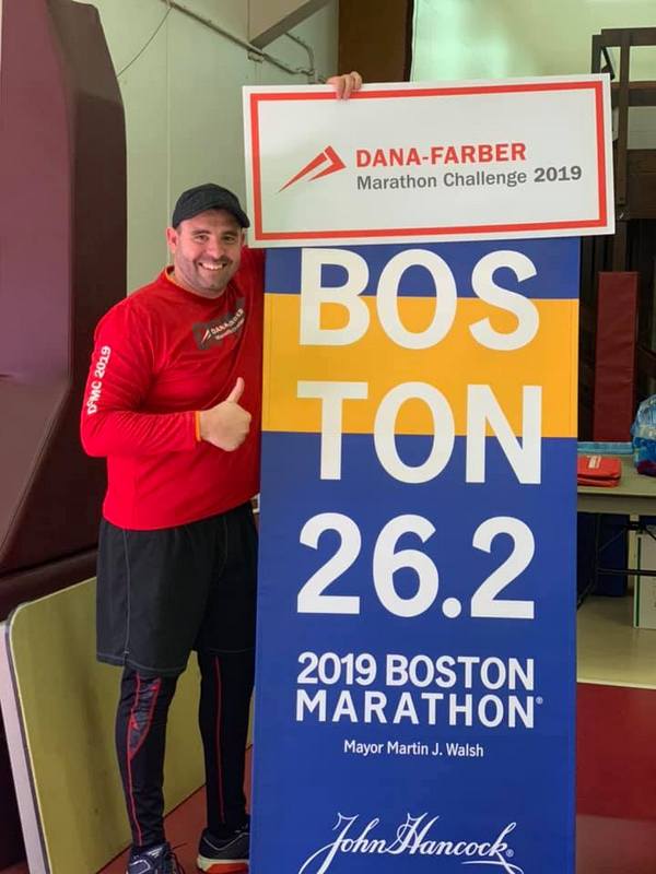 2019 Marathon: Michael Saltis for Dana-Farber, the institute that saved ...