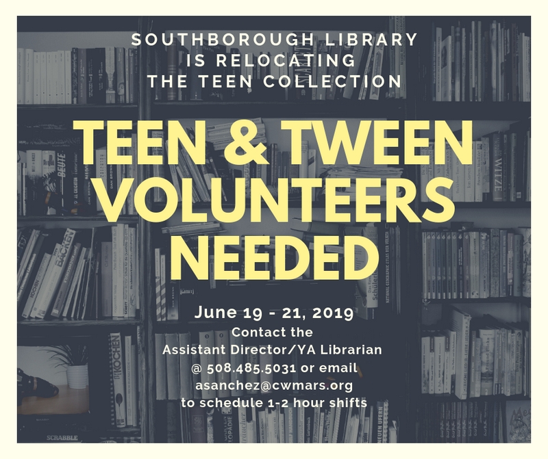 Library looking for tween and teen helpers to finish their space this ...
