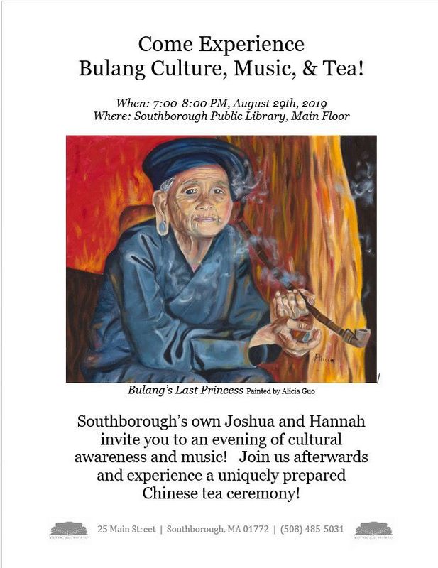 Bulang Culture event - Thursday evening - My Southborough