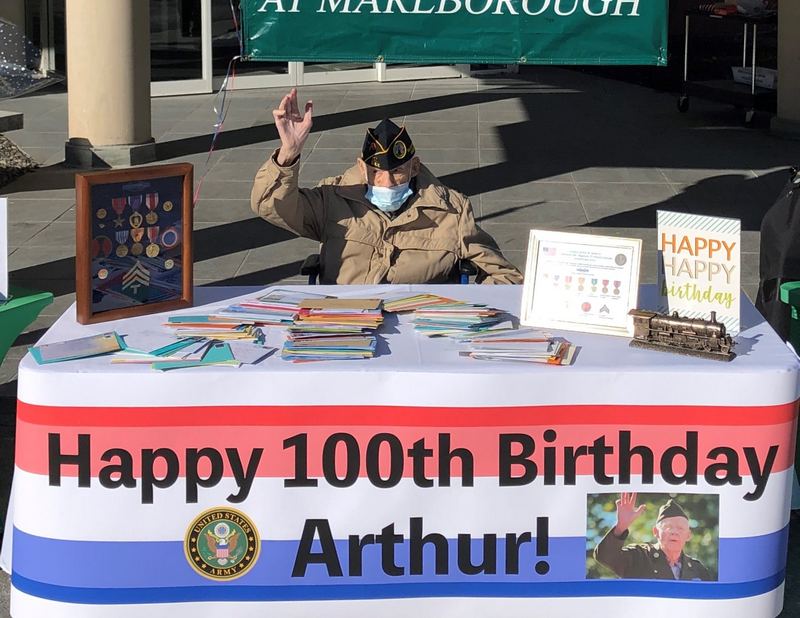 Community turned out in celebration of Arthur Butler’s 100th Birthday
