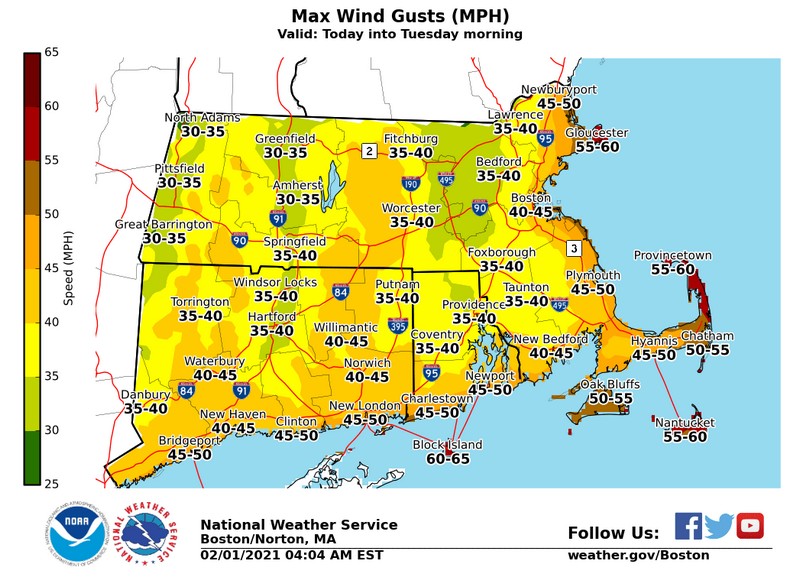 Southborough predicted to get 12-18″ of heavy wet snow & 30-35 MPH wind ...