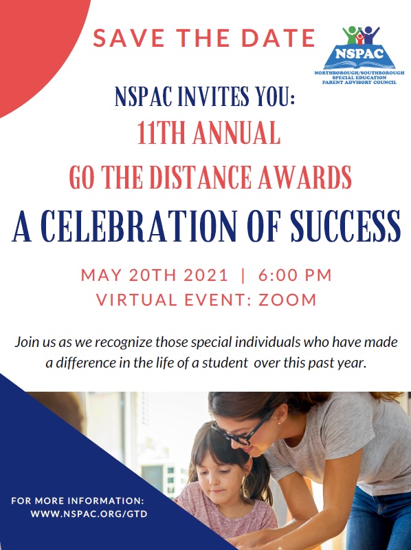 Go the Distance Awards - May 20th - My Southborough