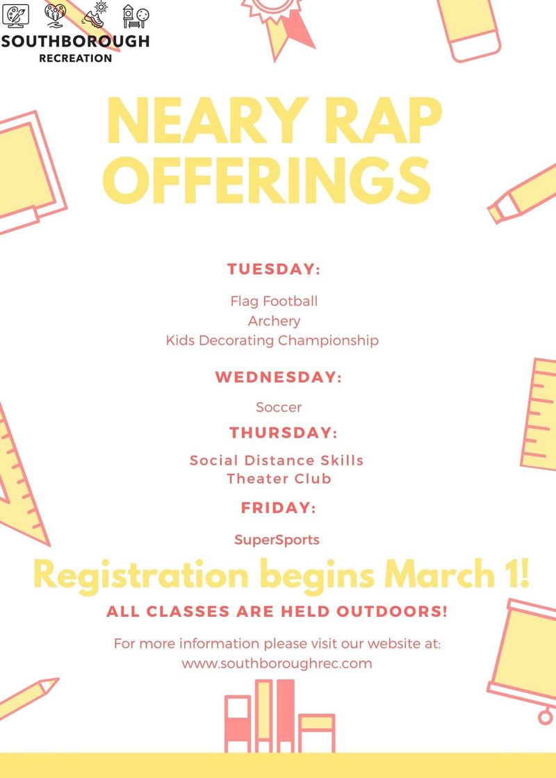 Spring RAP: Outdoor (mostly) classes in May - My Southborough