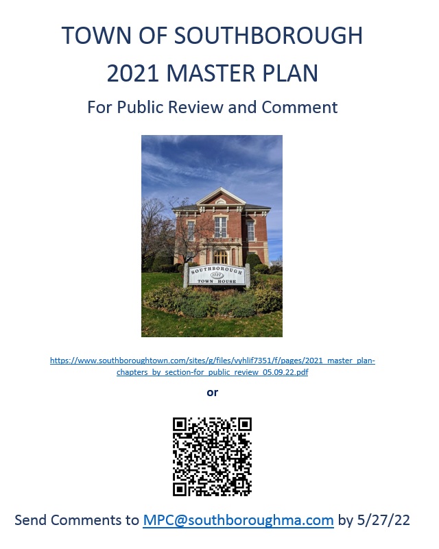 Public Comment open for Town's new Master Plan - My Southborough