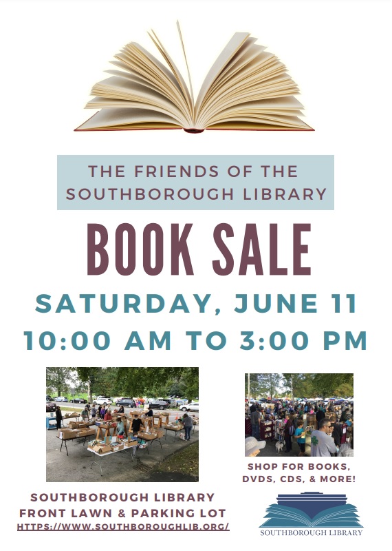 The Friends of the Library’s Summer Book Sale - June 11th - My Southborough