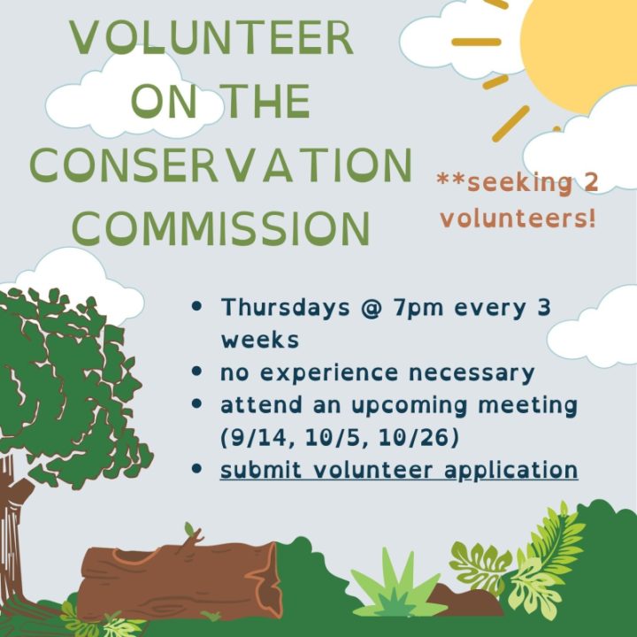Seeking members for Conservation Commission (and more) - My Southborough