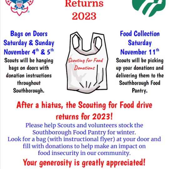 Scouting for Food - My Southborough