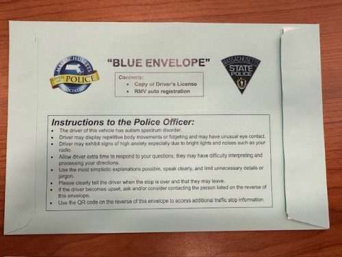 SPD announces "Blue Envelope" program - My Southborough