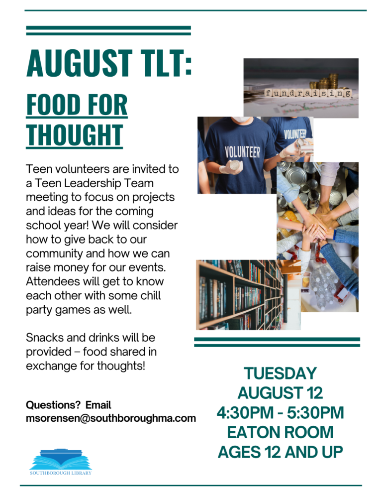 TLT: 6th – 12th Graders invited to volunteer for good causes — Monday ...