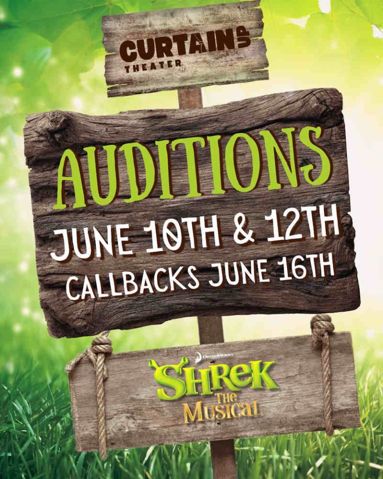Curtain Up is holding adult auditions for Shrek the Musical in June ...